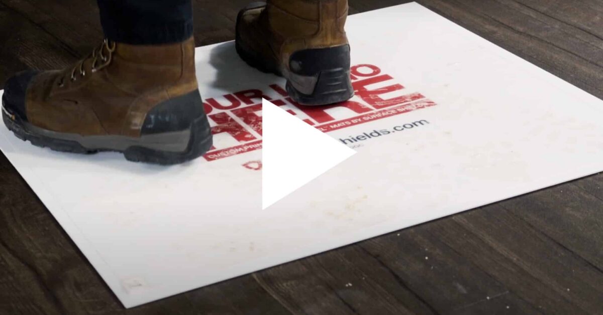 Step N Peel® Sticky Construction Mats | Surface Shields
