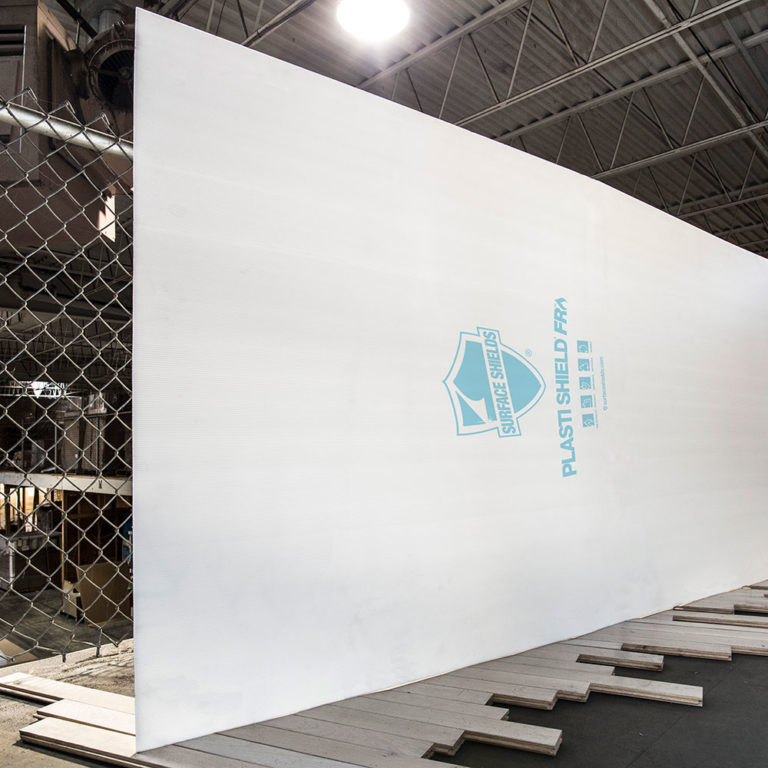 Plasti Shield® FR | Flame-Retardant Floor Protection