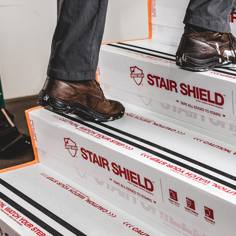 Stair Shield™ | Temporary Stair Protection | Surface Shields