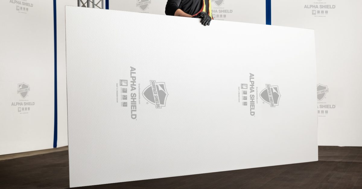 Alpha Shield™ | Temporary Floor Protection Sheets | Surface Shields