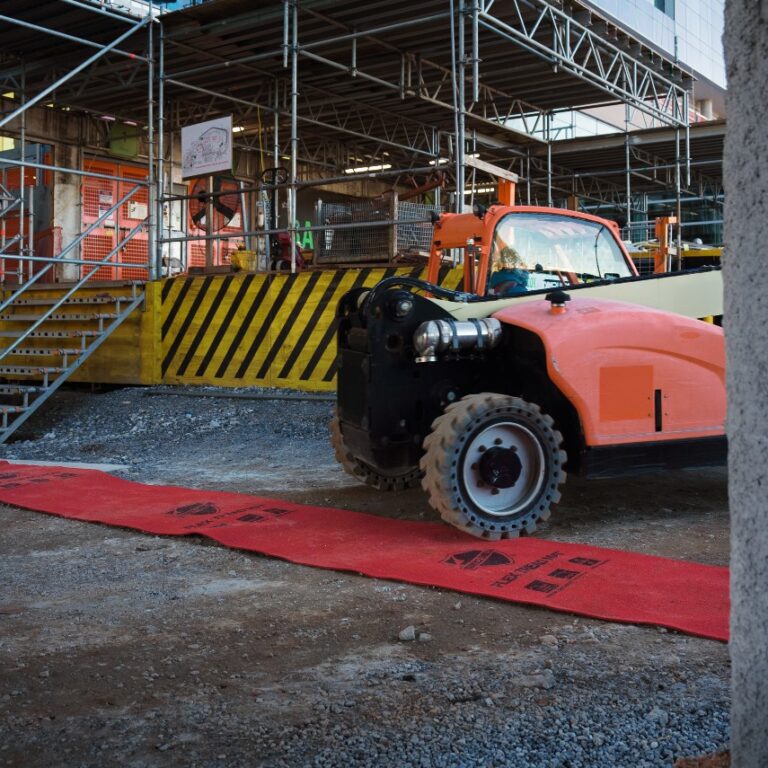 Flex Tread Mat™ | Free- Draining Construction Mat | Surface Shields